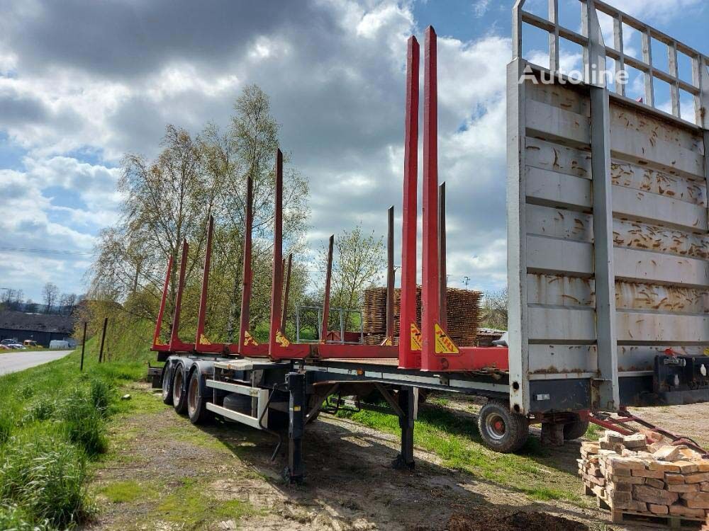 Zasław D-651 poluprikolica za prevoz drva