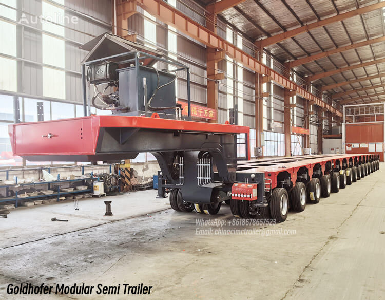Nova Goldhofer Goldhofer Modular Trailer for Sale modularna poluprikolica