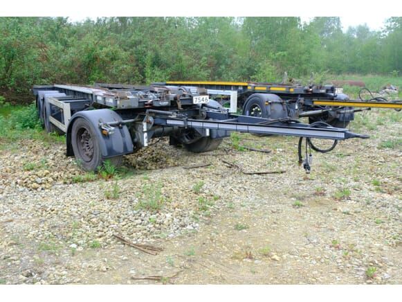 Prodaje se GS Meppel AIC-2700N prikolicu za kontejnere na aukciji