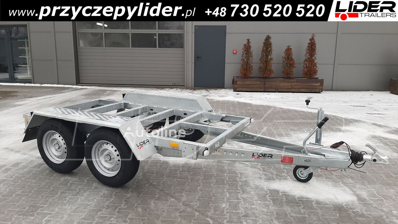 Nova Niewiadów NW-054 przyczepa 260x134cm, do przewozu agregatu prądotwórczego, prikolica za građevinske strojeve