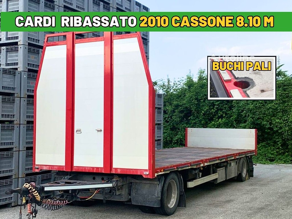 Cardi prikolica sa ravnom platformom