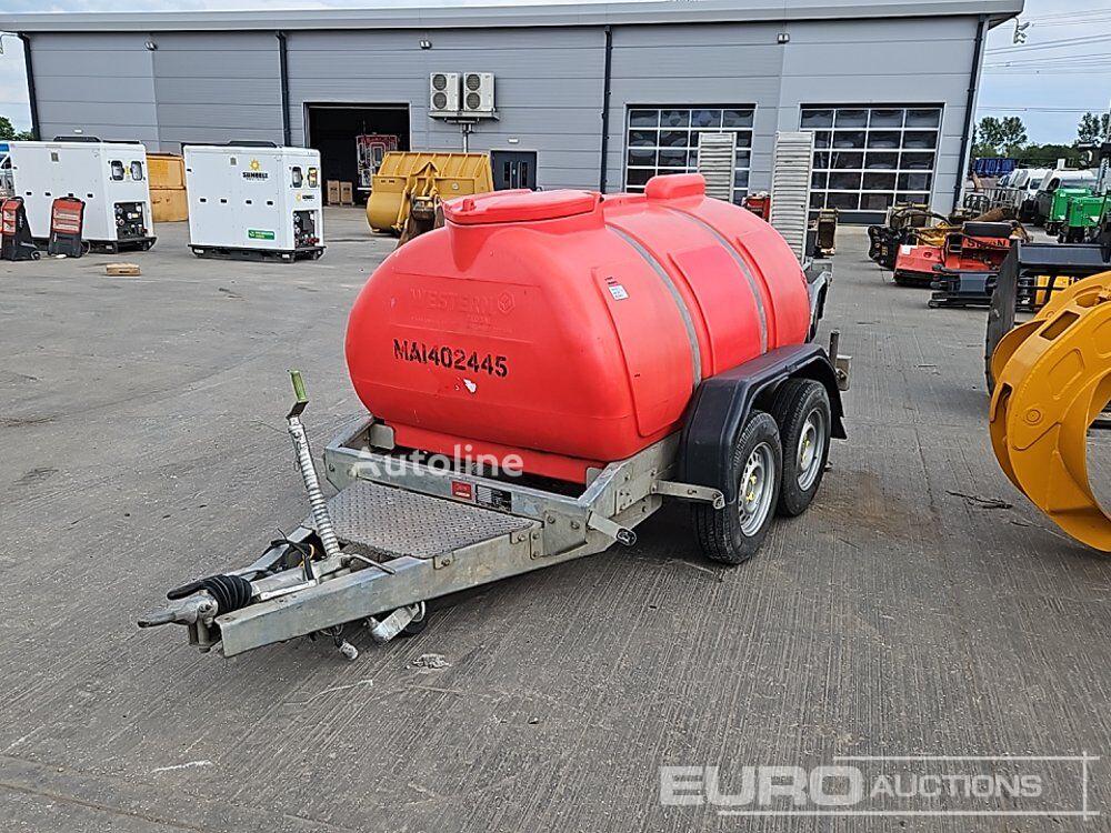 Prodaje se Western Global Twin Axle Plastic Water Bowser prikolicu autocisternu na aukciji