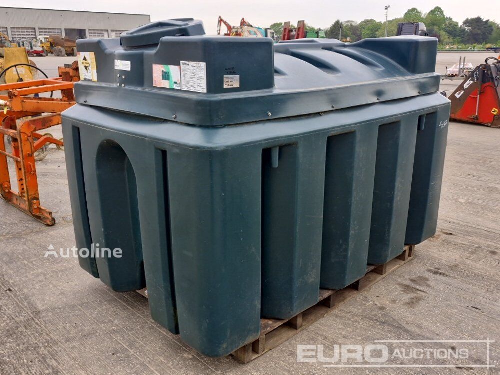 Prodaje se Atlas Tanks 2500 Litre Static Plastic Fuel Bowser rezervoar za skladistenje goriva na aukciji