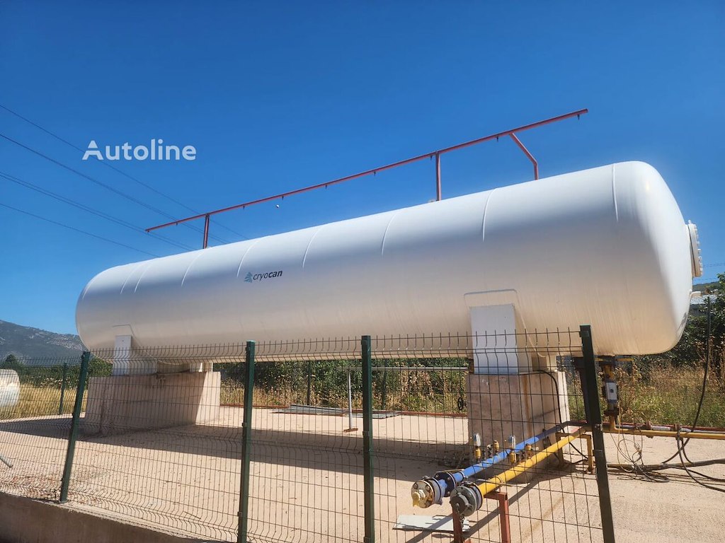 Cryocan 57m3 LPG storage tank and complete equipment. cisterna za gas