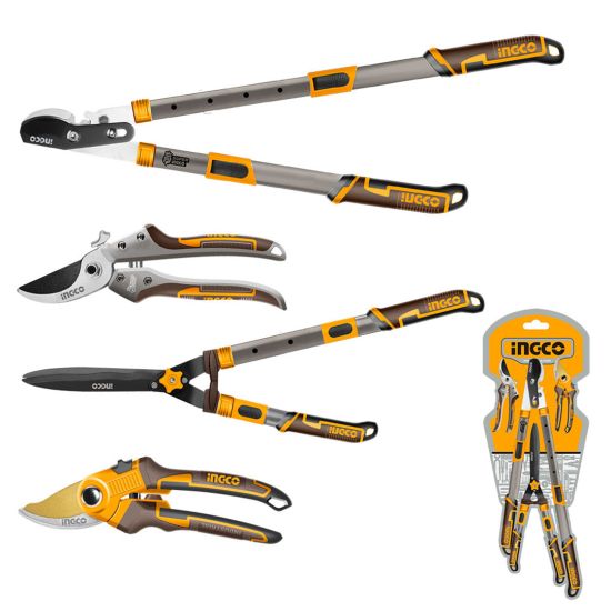4-delni set baštenskih makaza za orezivanje INGCO HLT93401