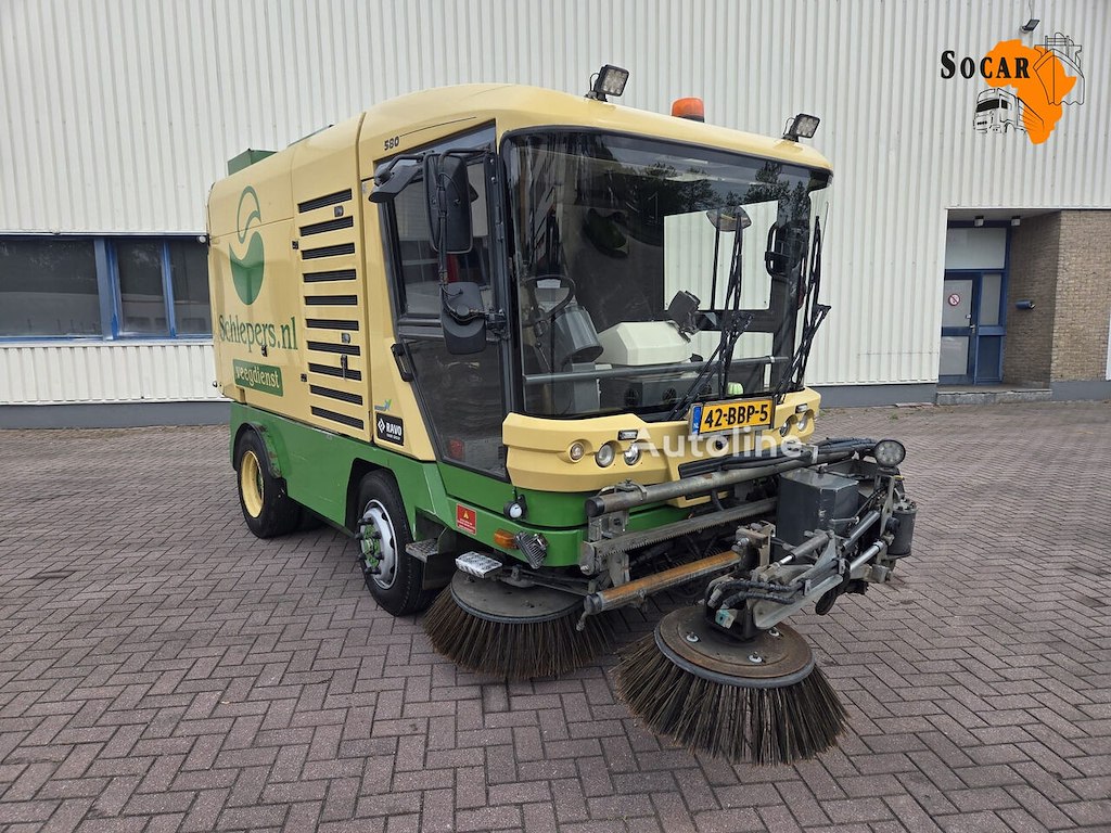 Ravo 580 Sweeper, third arm, Original holland 90KM/H vozilo za čišćenje ulica