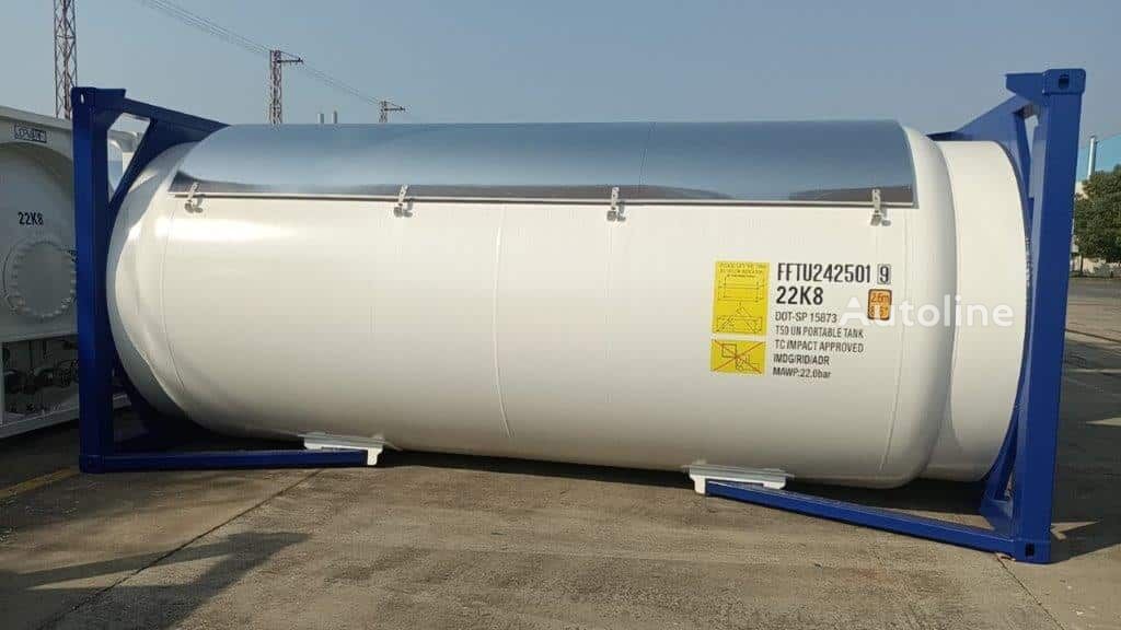 Novi FFT 26-008 - 24720L - 20FT GAS TANK - T50 WP 22bar rezervoar-kontejner 20 stopa