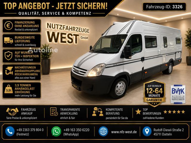 IVECO Daily 35c12 Maxi Wohnmobil*Solar/Markise/Fahrrad kamper kombi