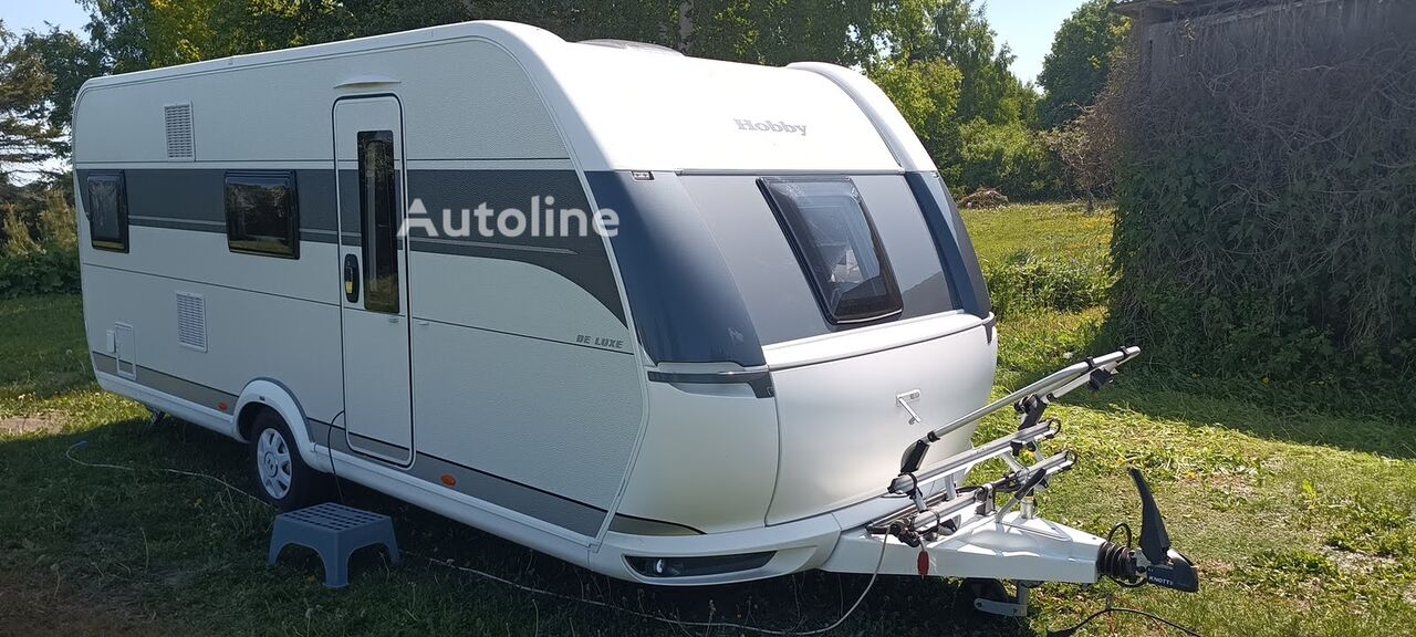 Hobby De Luxe 545 KMF, 7 sleeping place+ tent kamp prikolica