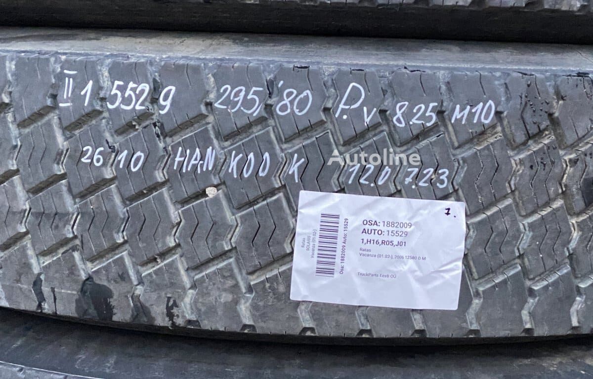 Roată Solaris 295/80 R22.5 8.25 M10 točak