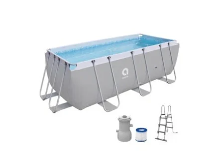 Avenli Porodični bazen 400x200x99 SET sa merdevinama, pumpom, čeličnom konstrukcijom