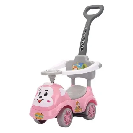 Baby guralica smile sa ručkom roze ( 027199R )