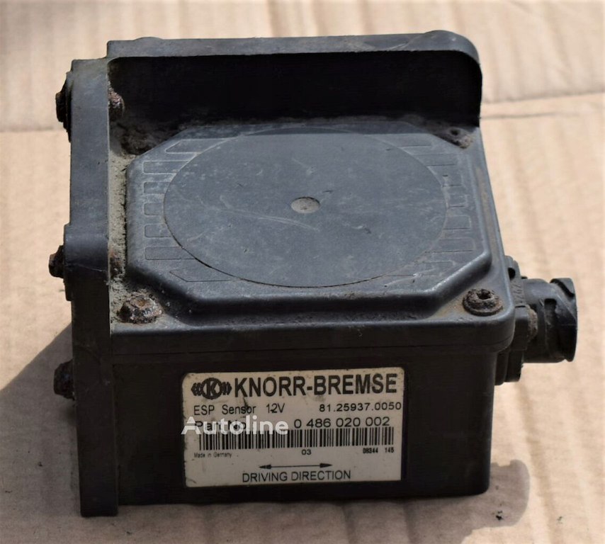 Knorr-Bremse SENSOR CZUJNIK ESP MAN TGA TGS TGX 81.25937. 0050 81.25937.0050 ESP senzor za MAN tegljača