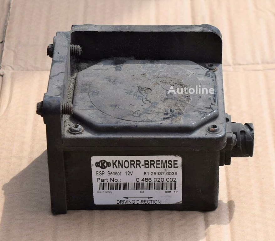 SENSOR CZUJNIK ESP MAN TGA TGS TGX 81.25937. 0039 81.25937.0039 ESP senzor za MAN tegljača