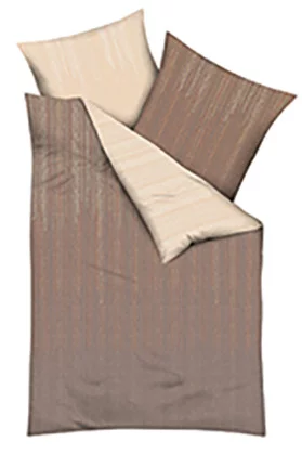 Kaeppel POSTELJINA VERTIGO 140/200 cm saten prirodna boja