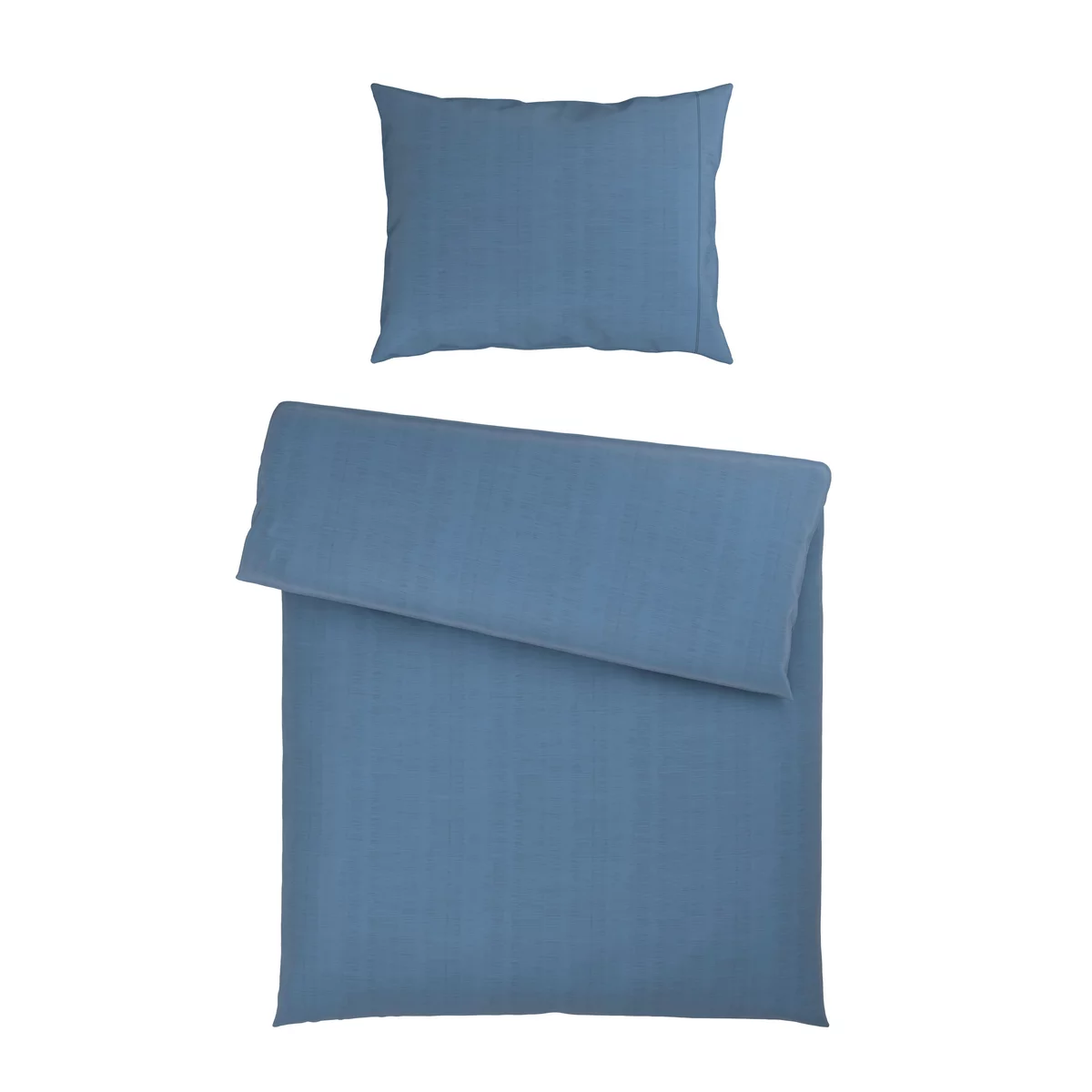 POSTELJINA Mavie 140/200 cm saten plava