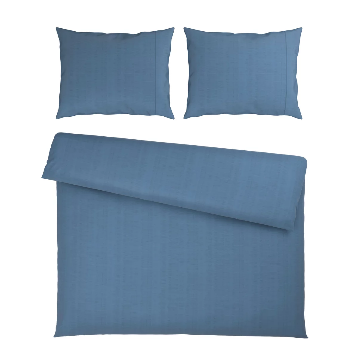 POSTELJINA Mavie 200/200 cm saten plava