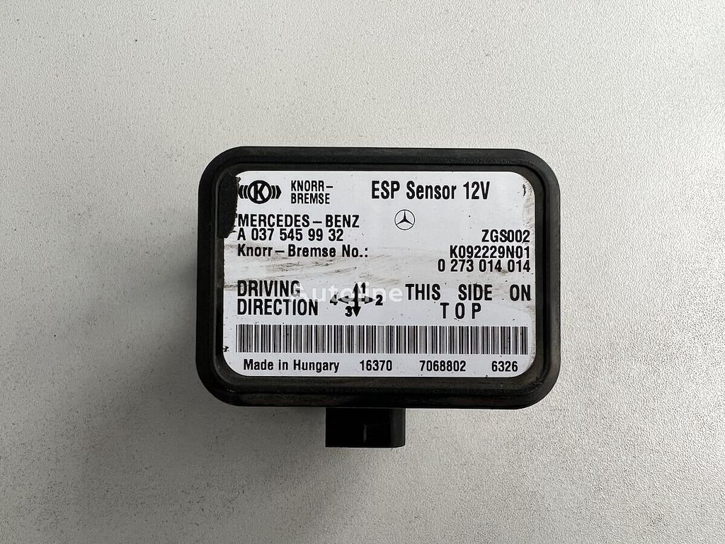 Mercedes-Benz ESP 12V, A0375459932 ESP senzor za Mercedes-Benz Actros 1840 tegljača