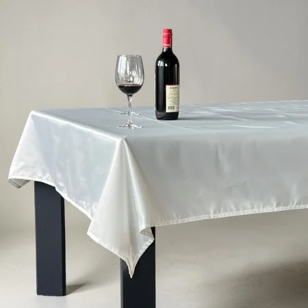 Stolnjak Damast Glat - 150x160cm Prljavo bela boja ( VLK000340-prljavobelaboja )