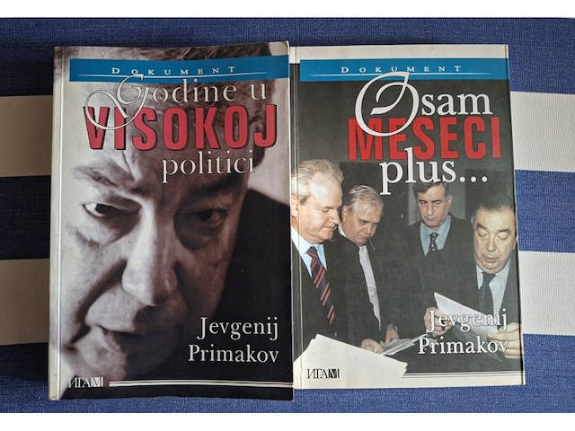 Jevgenij Primakov - 2 knjige