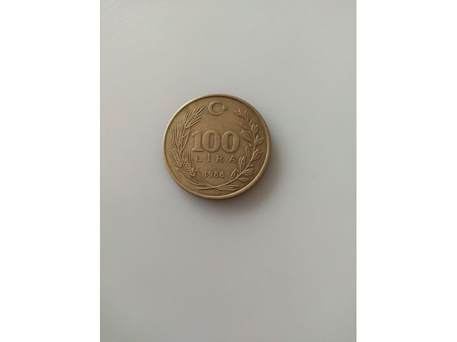 100 lira Turska  1988.