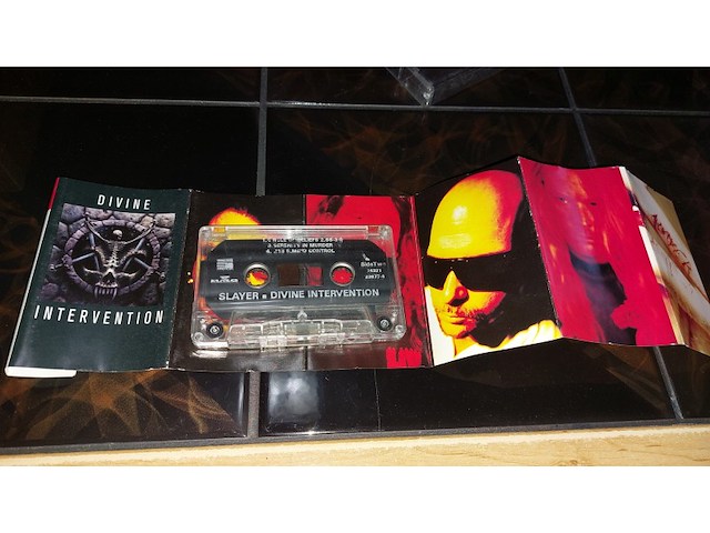 SLAYER DIVINE INTERVENTION KASETA 1994