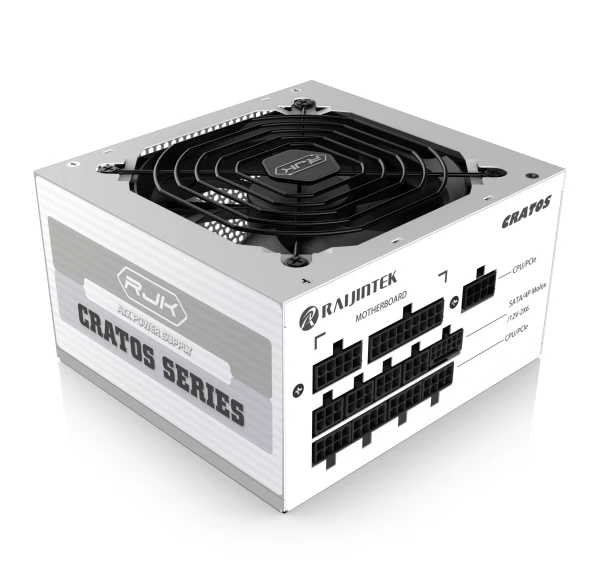 RAIJINTEK CRATOS 850W Belo Napajanje