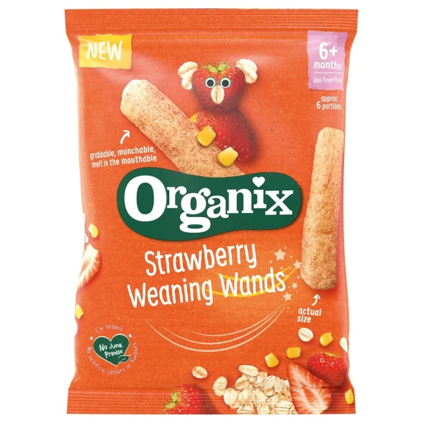 Organix 6m+ organski flips jagoda 25g