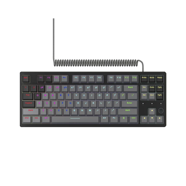 LORGAR Azar 514TKL, Wired RGB mechanical gaming keyboard, black, EN layout ( LRG-GK514TKL-BK-US )