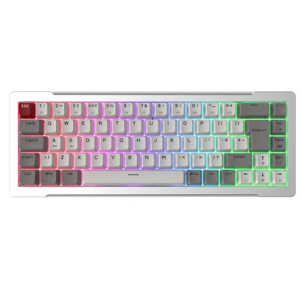 RAIJINTEK MGA-68 Silver Gaming tastature
