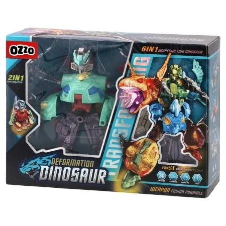 Ozzo deformed igračka transformers dinosaurus 6delova ( 885177 )