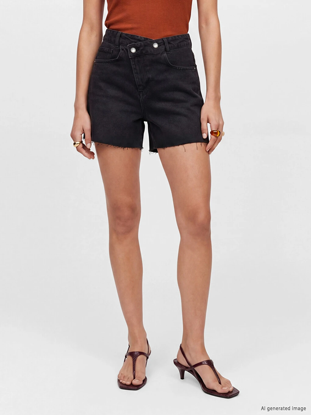 LCW Jeans Regular Fit Ženski Mini Teksas Šorts