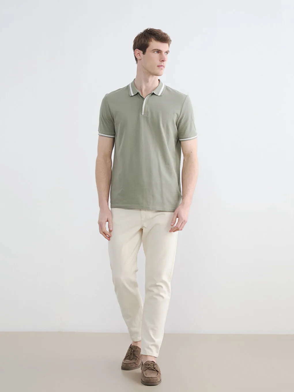 LCWAIKIKI Classic Polo Kragna Pike Muška Majica