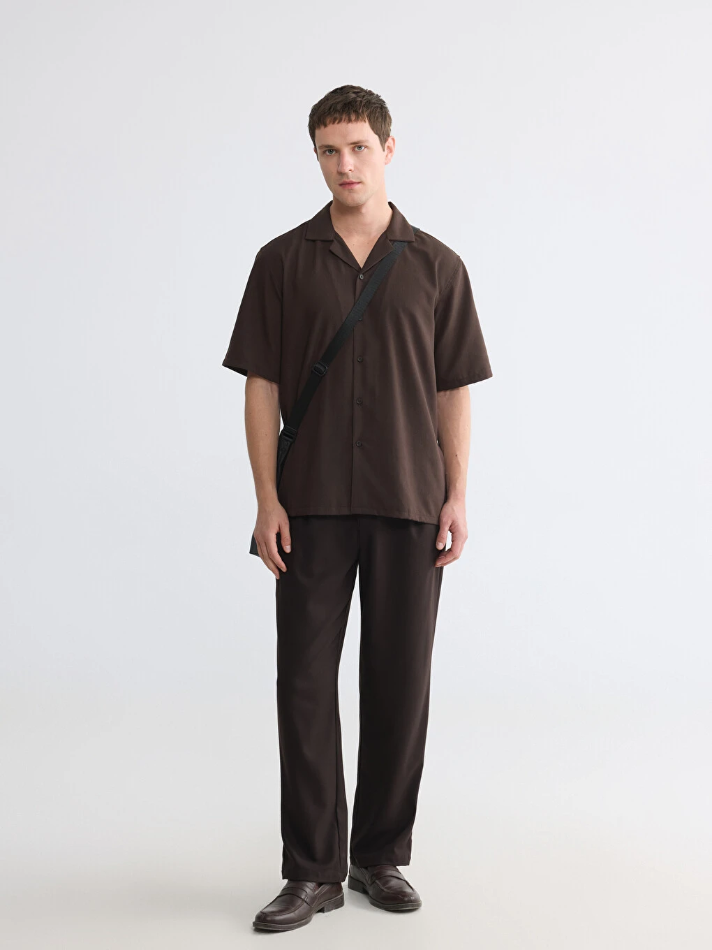 LCW Vision Regular Fit Camp Collar Naborana Muška Košulja