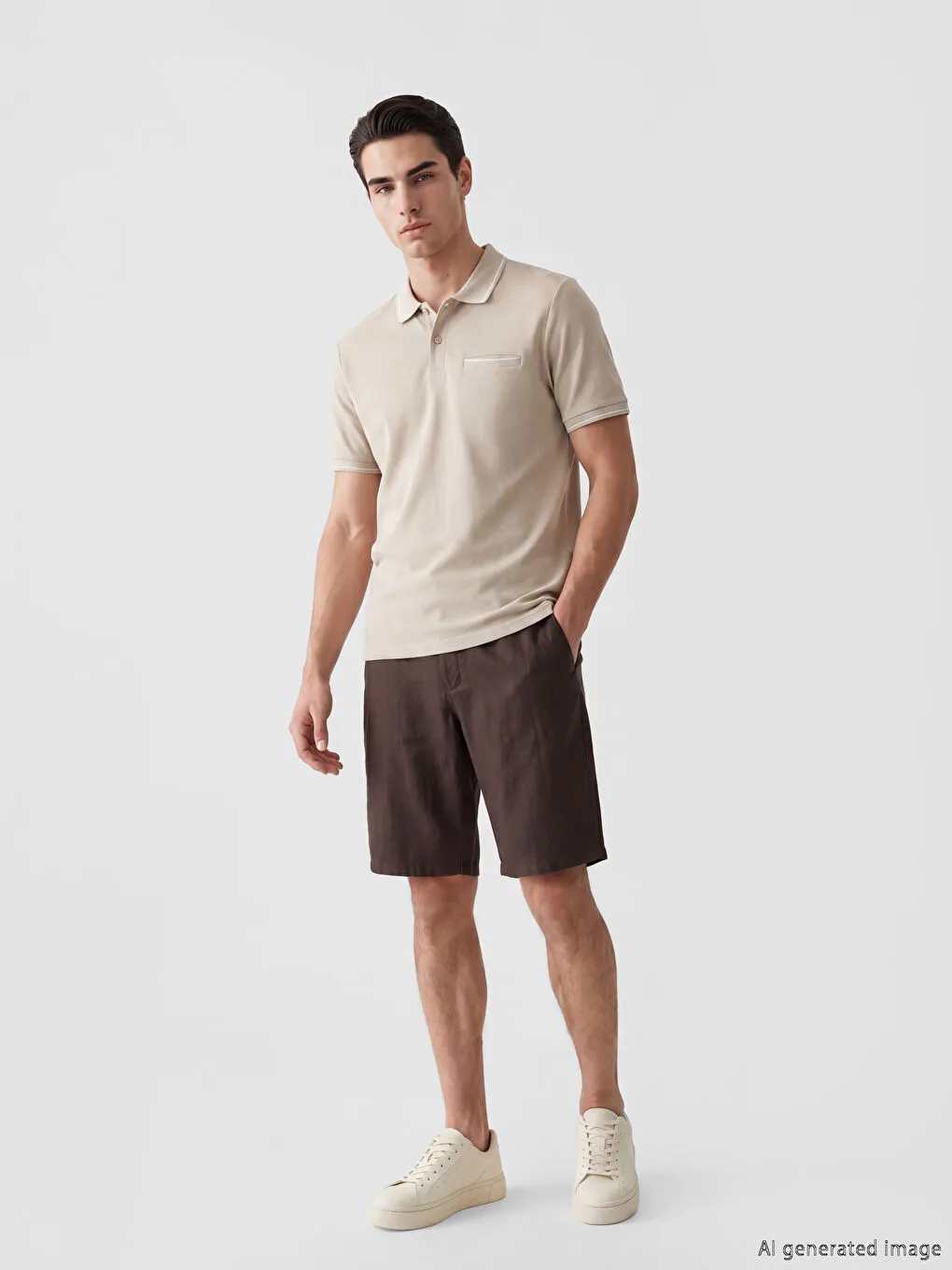 SOUTHBLUE Muška Polo Majica Od Pikea