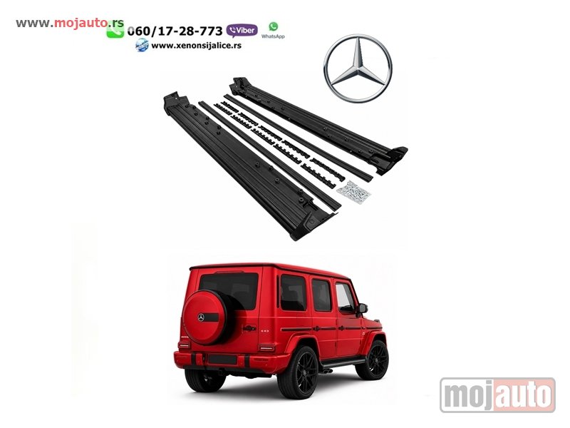 G klasa w464 19-23 mercedes pragovi g63 amg