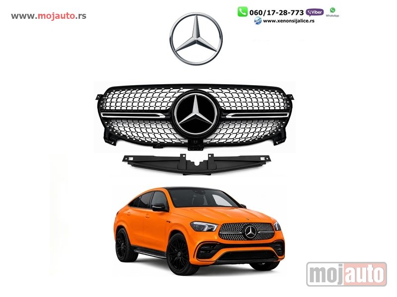 Gle c167 coupe 20-25 mercedes maska amg