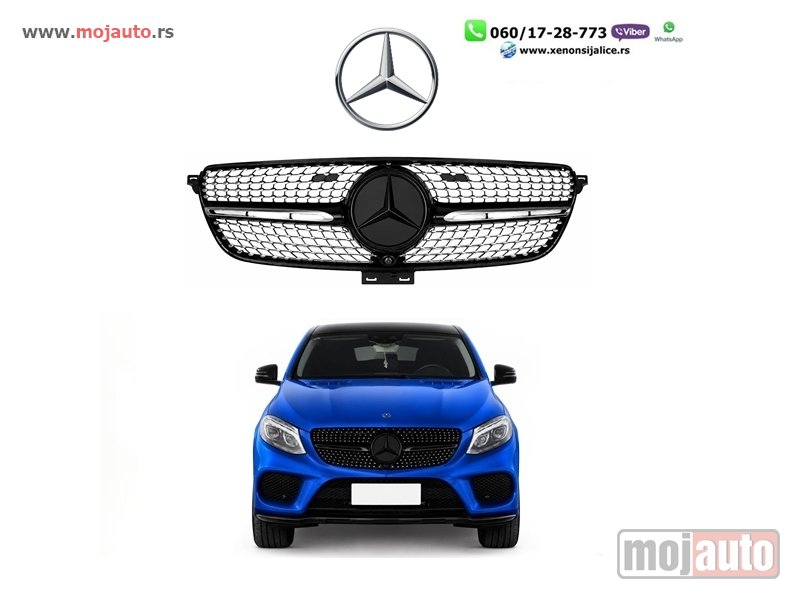 Gle c292 coupe 15-19 mercedes maska amg