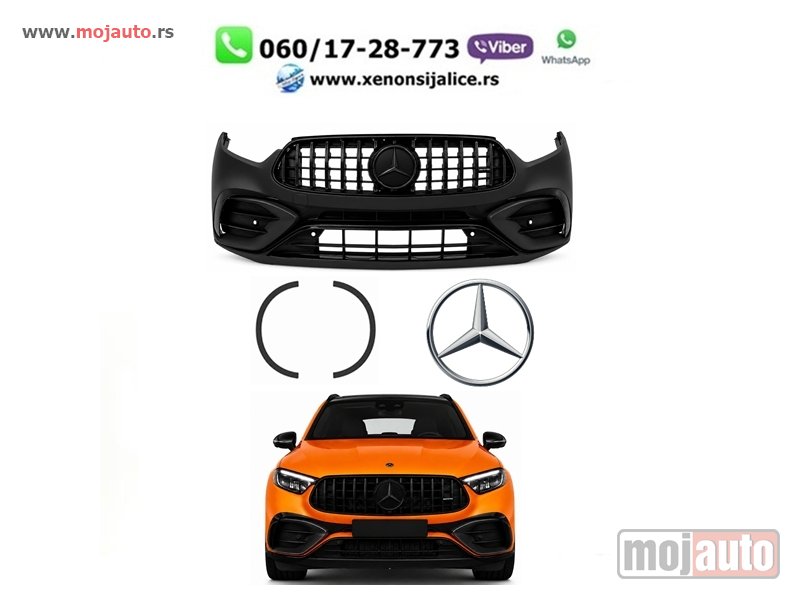 Glc c254 coupe 23-26 mercedes body bodi kit amg prednji