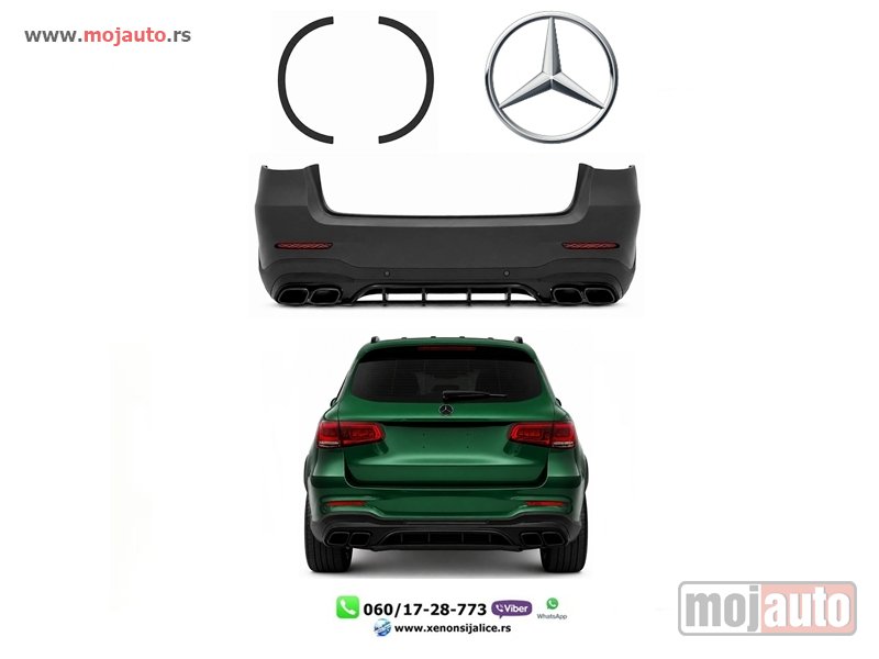Glc x253 suv 20-22 mercedes body bodi kit amg zadnji