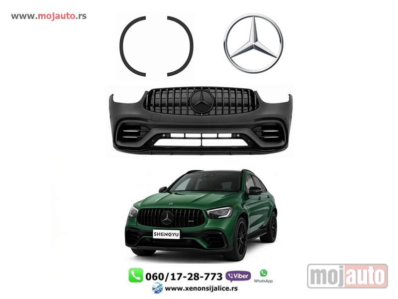 Glc x253 suv 20-22 mercedes body bodi kit amg prednji