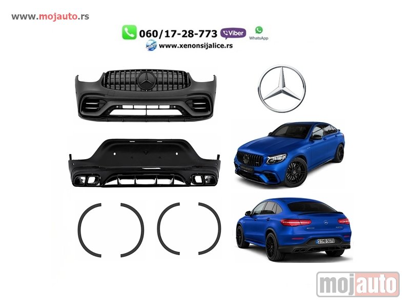 Glc c253 coupe 15-20 mercedes body bodi kit amg