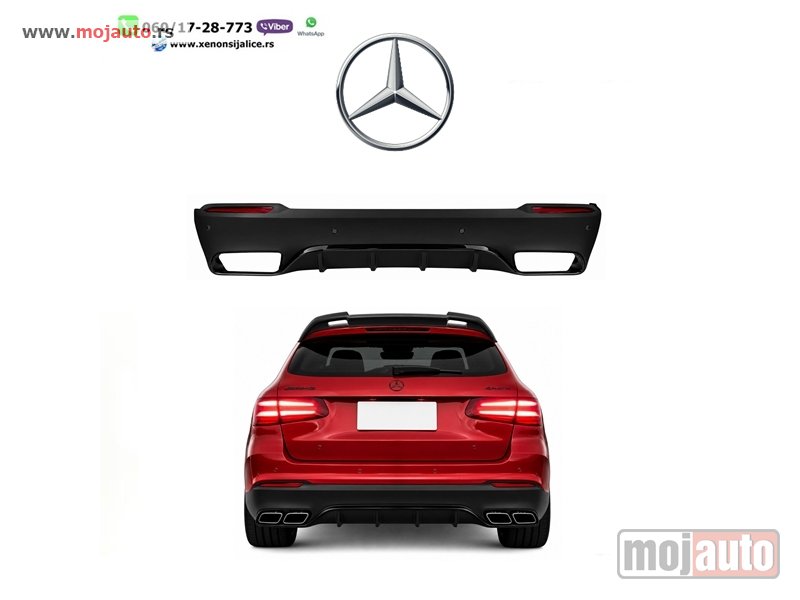 Glc x253 suv 15-20 mercedes difuzor amg