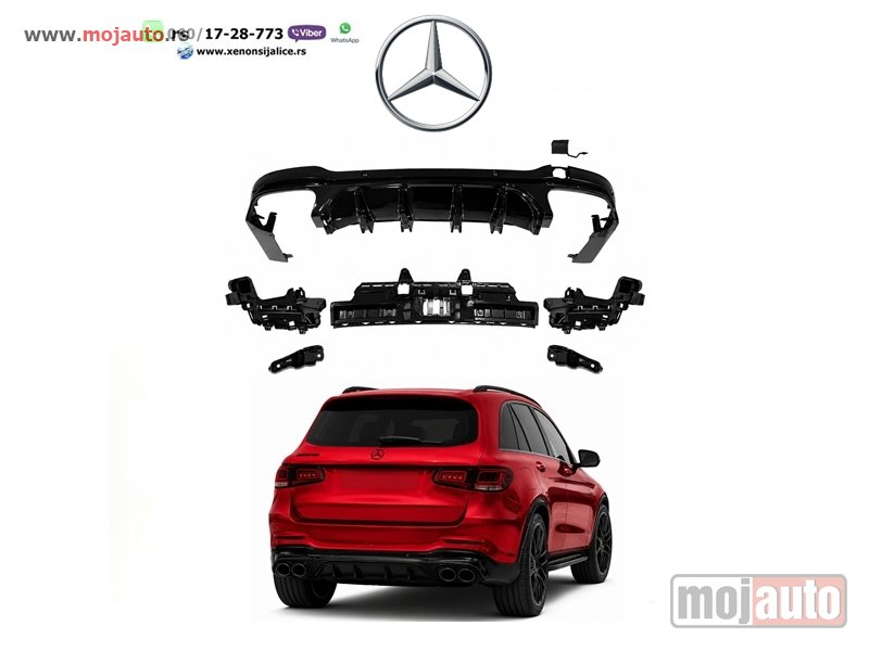Glc x253 suv 15-20 mercedes difuzor amg
