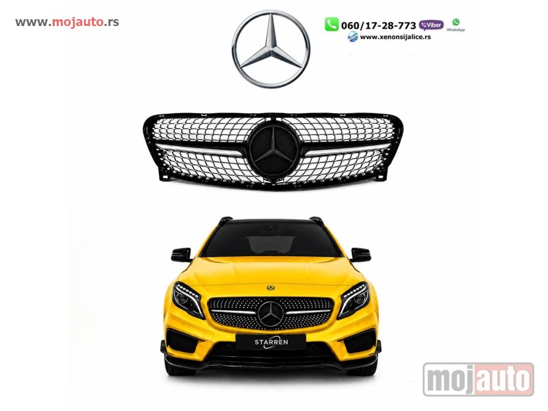Gla x156 16-19 mercedes maska amg