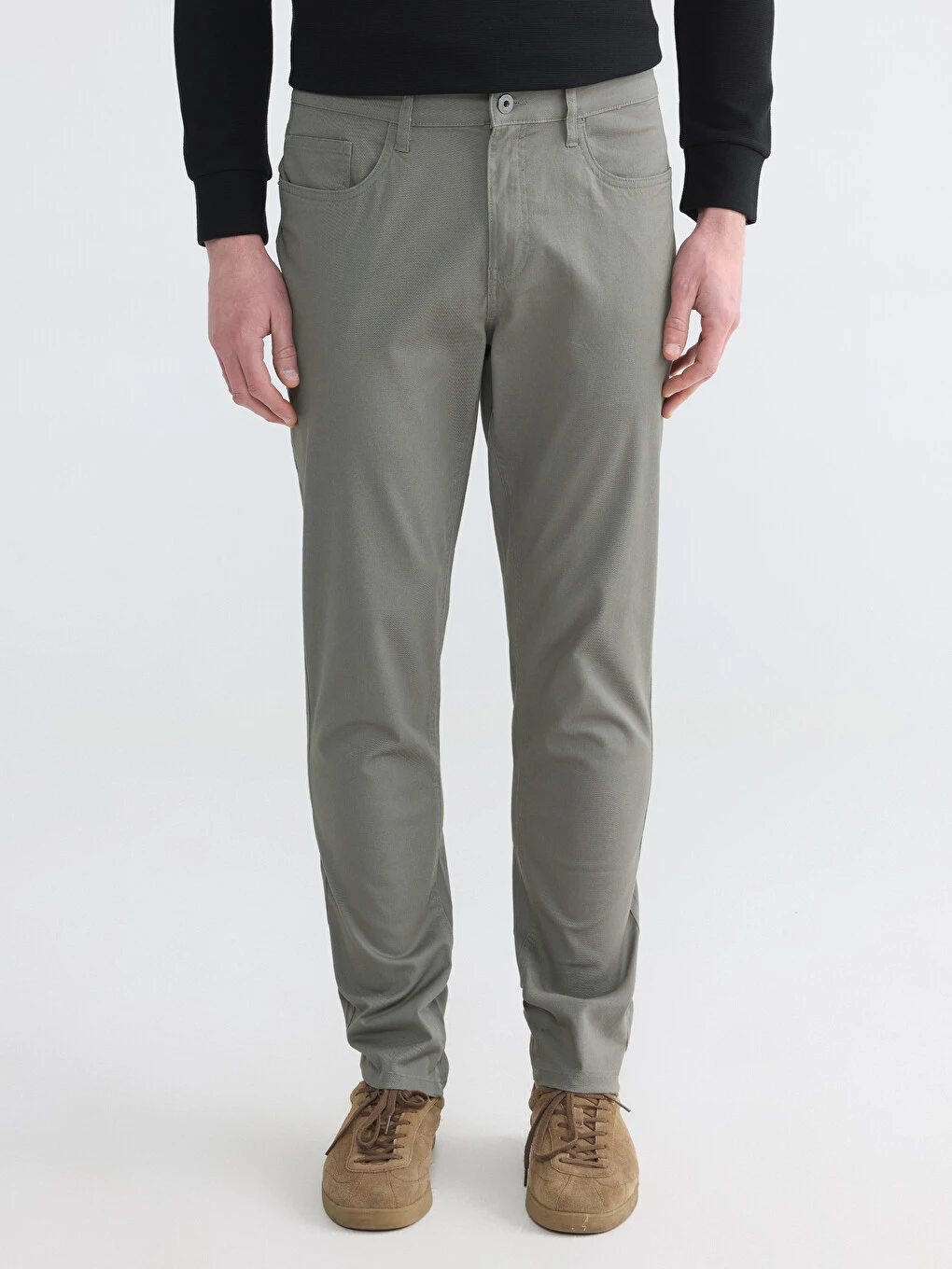 LCWAIKIKI Classic Chino Pantalone Slim Kroja Za Muškarce