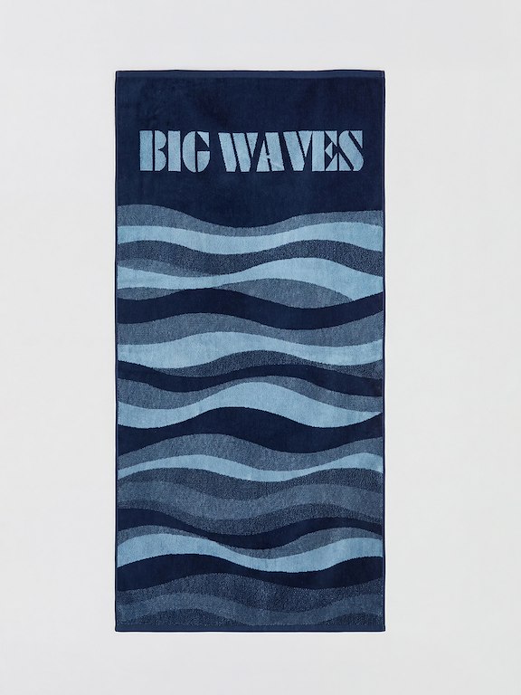 LCW ACCESSORIES Štampani Pamučni Muški Peškir Za Plažu 70x150 Cm