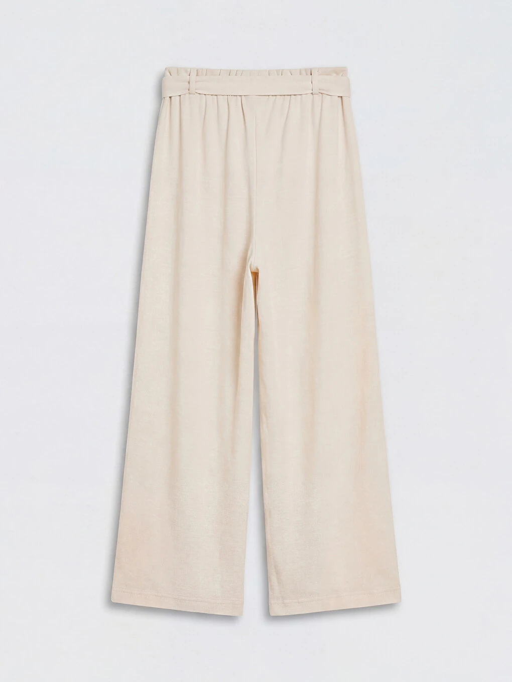 LCW Kids Pantalone Za Devojčice Plisiranog Izgleda Lana