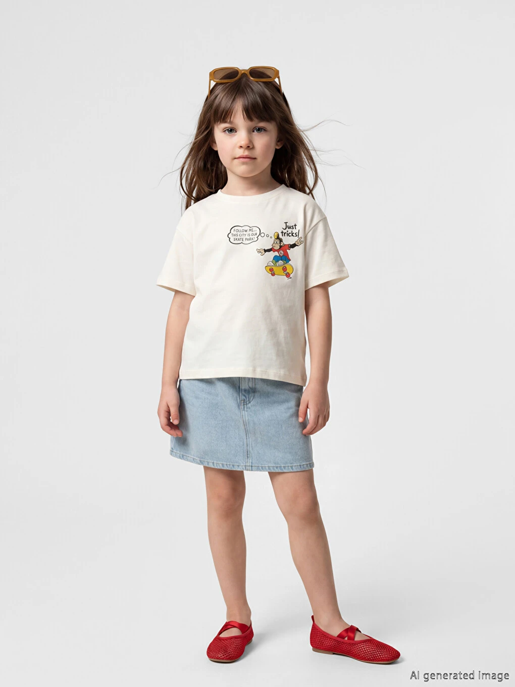 LCW Kids Nostalgic Monkey Štampana Majica