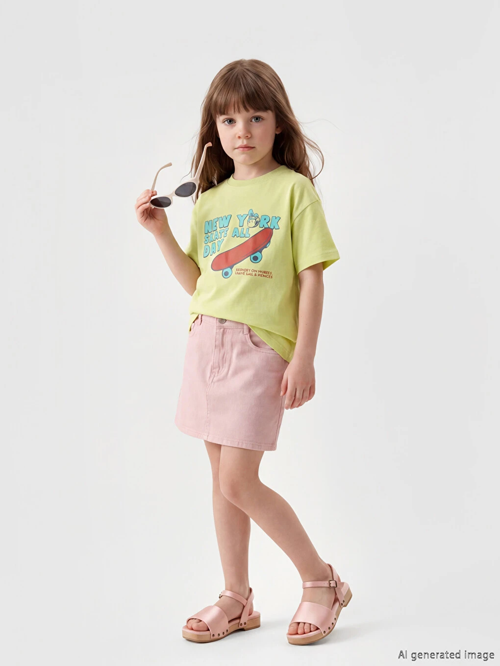 LCW Kids Nostalgična Majmun Štampana Uniseks Dečija Majica